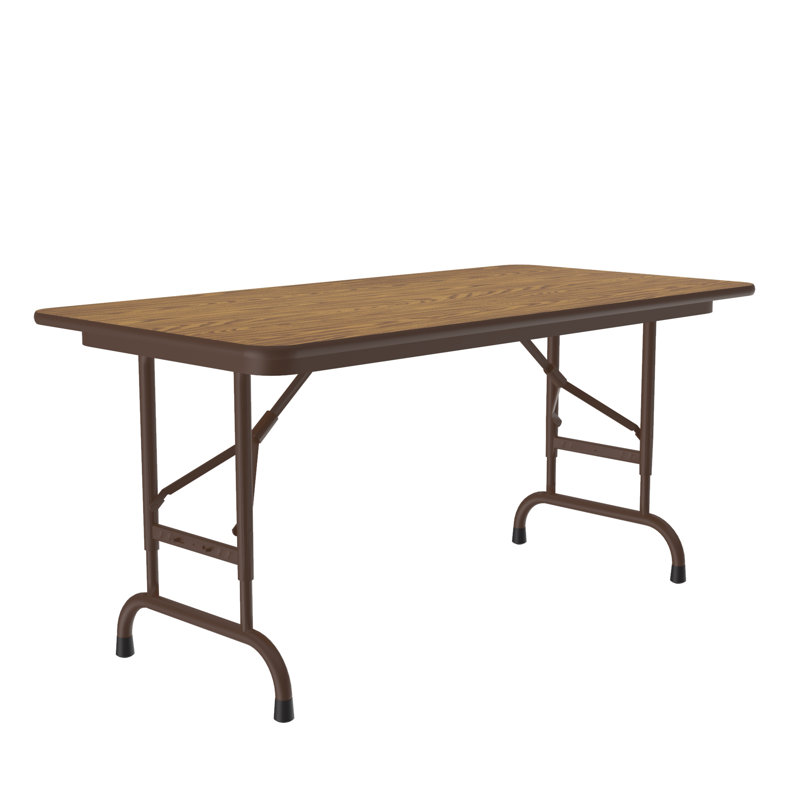 Correll, Inc. 48" Rectangular Adjustable Folding Table | Wayfair